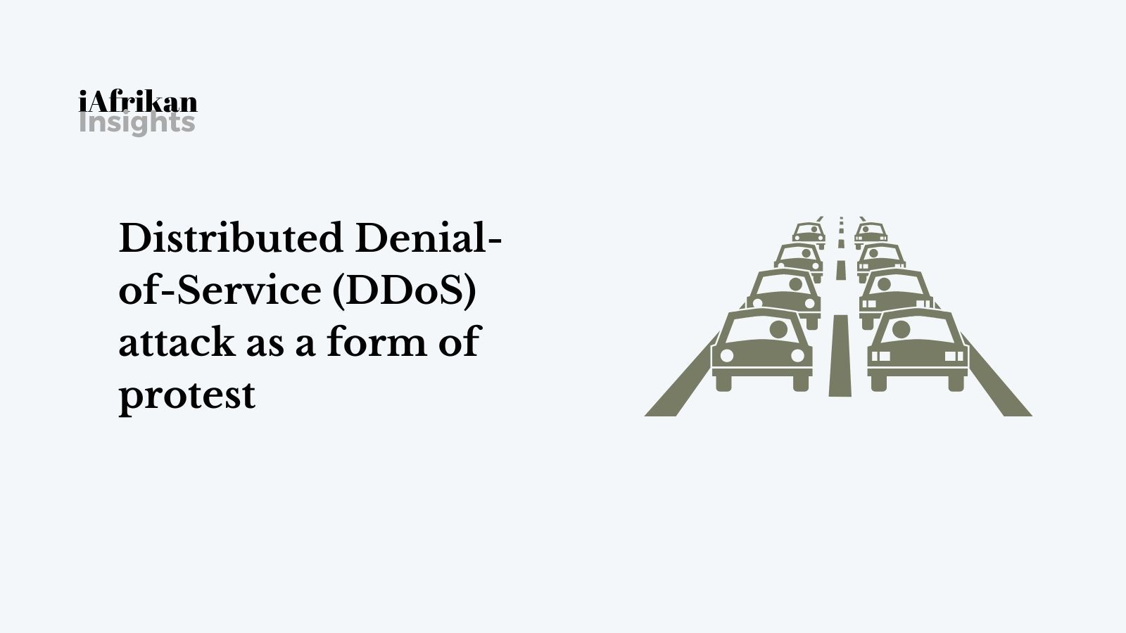 DDoS as a form of protest explained